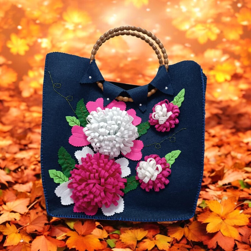 Handmade Felt Bag - Etsy