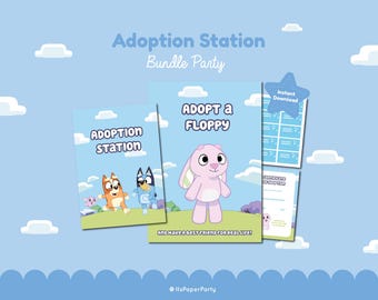 Adoption Certificate Bundle, Adopt a Friend, Party Activity for Kids ...