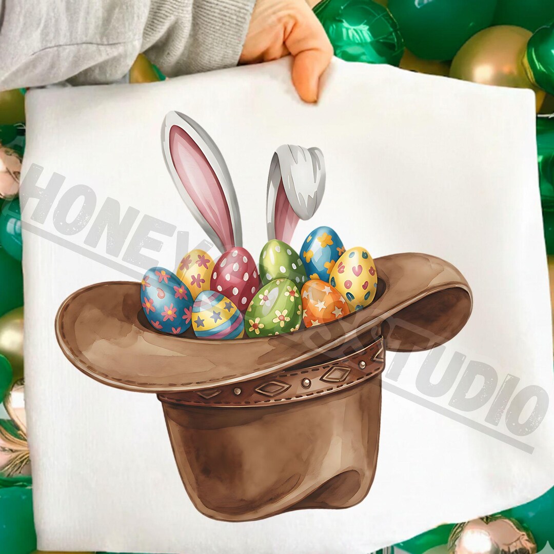 Howdy Easter Png, Western Easter Bunny Png, Cowboy Bunny Png, Country ...