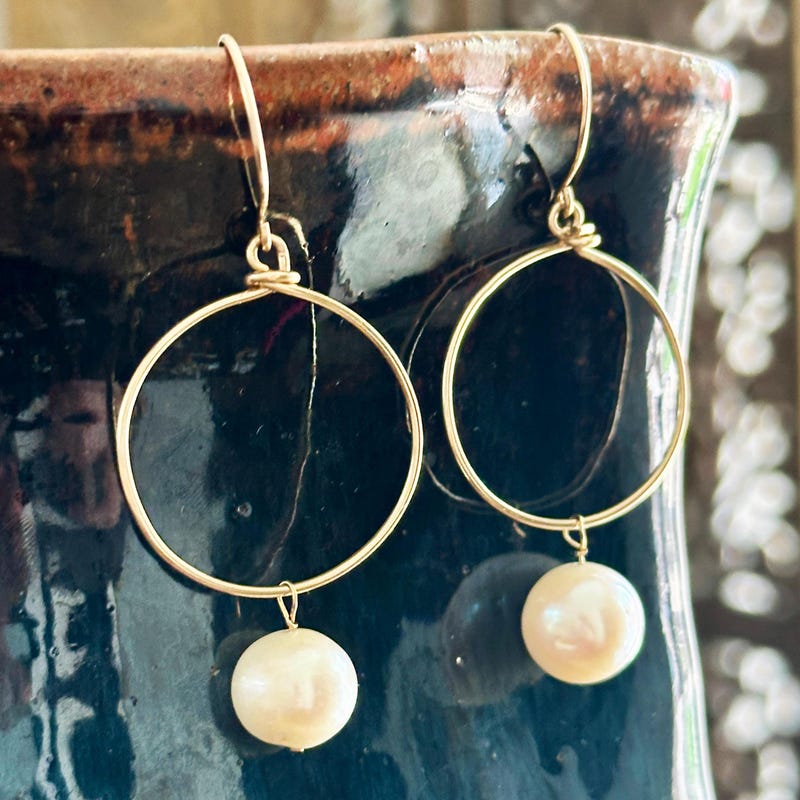 Marisol Silver Pearls - Etsy