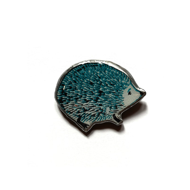 Hedgehog Brooches - Etsy