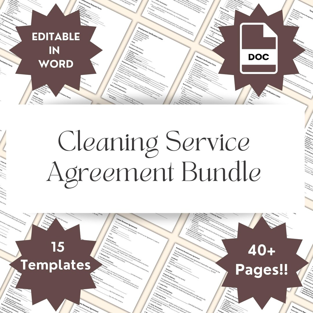 Complete Cleaning Business Bundle, Cleaning Business Owner Guide ...