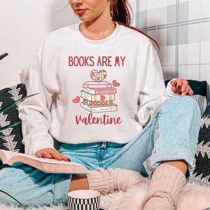 Books Are My Valentine PNG, Valentine Book Lover Art, Literary ...