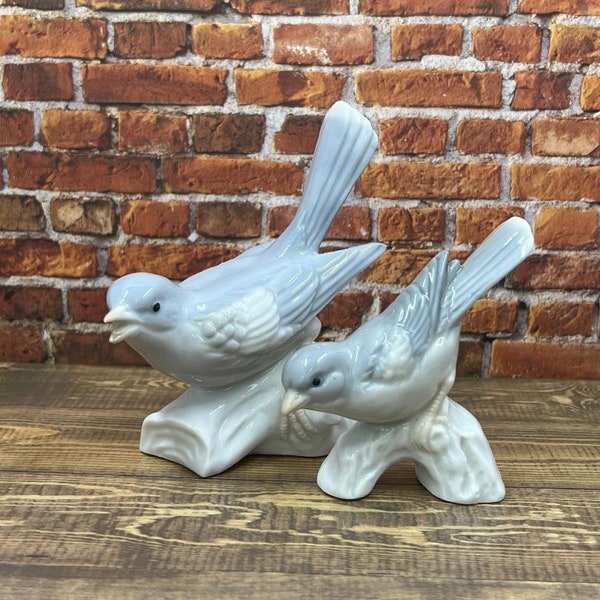 Ceramic Blue Birds - Etsy