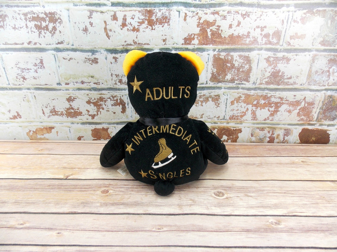 Ice Skating Bear Figure Skating Bear Stuffed Animal Bear - Etsy