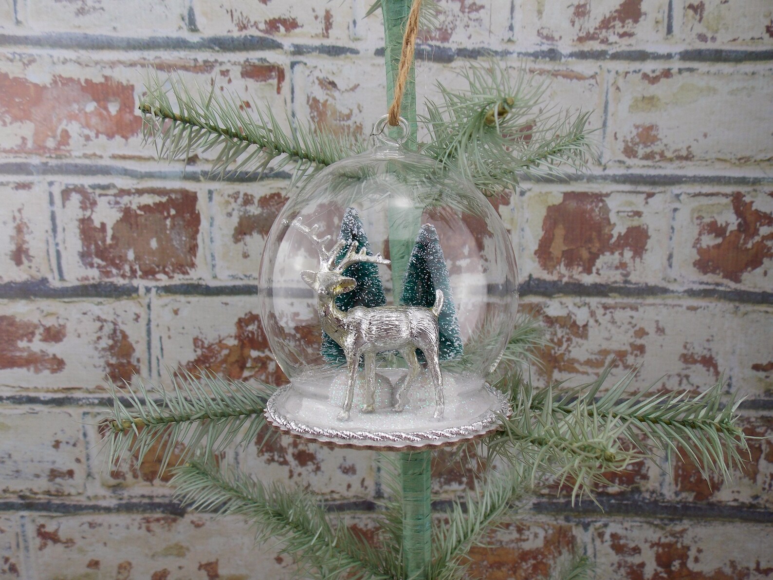 Silver Stag Silver Deer Harry Potter Stag Patronus Ornament - Etsy