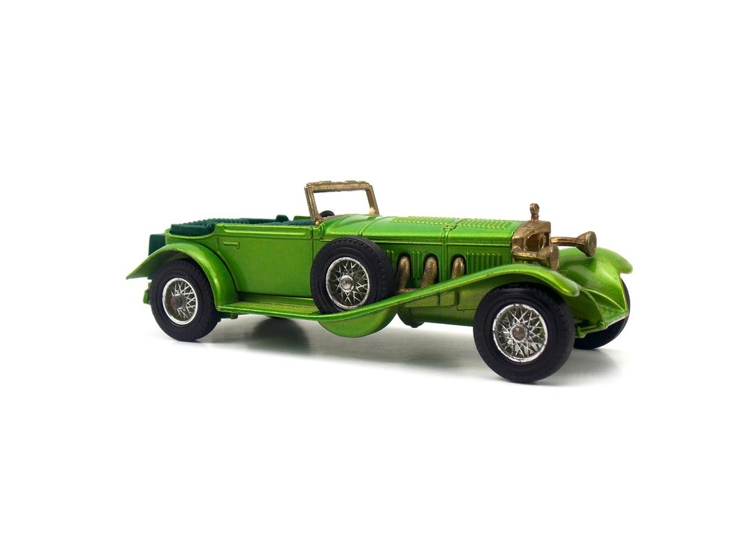 Vintage Matchbox Mercedes, 1928 Mercedes Benz Matchbox Car, 1972 ...