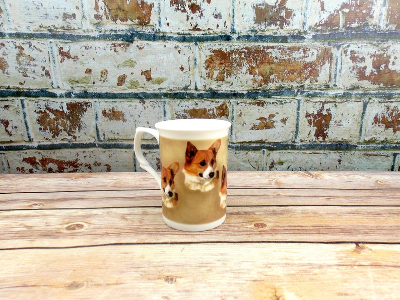 Corgi Dog Mug Webberley Pottery England - Etsy