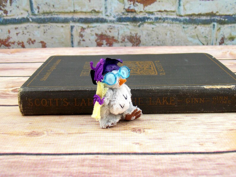 Miniature Owl Miniature Plush Owl Stuffed Animal Owl - Etsy