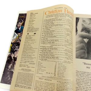 1960 Christian Herald Magazine, November, Thanksgiving Edition, Vintage ...