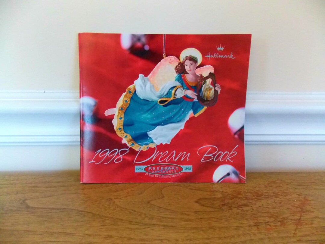 Hallmark Dream Book, 1998, Christmas Ornament Dream Book, Keepsake ...