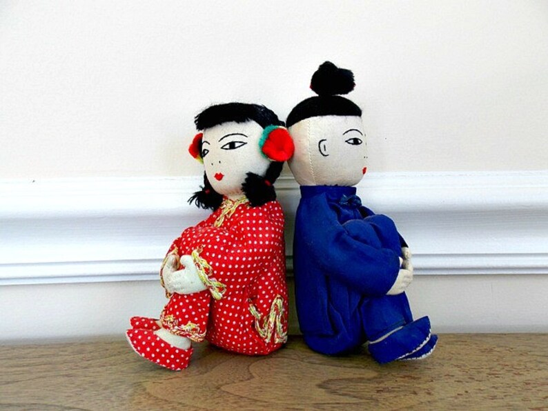 Vintage Dolls Asian Dolls Collectible Dolls Vintage - Etsy