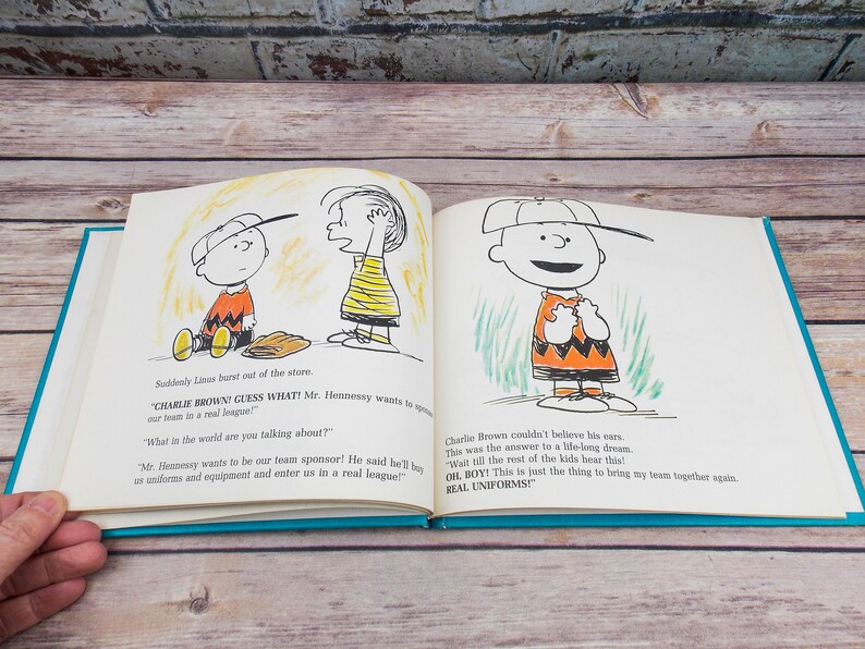 Charlie Brown's All Stars 1966 First Edition Charles M - Etsy