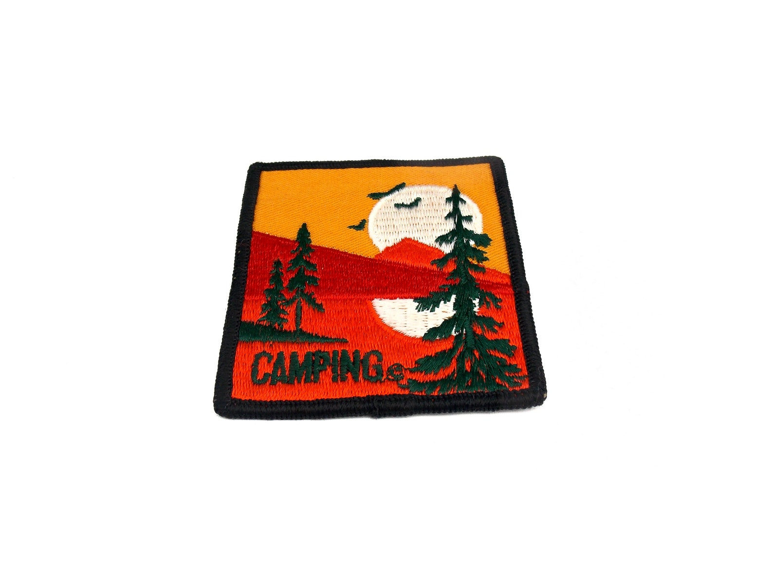 Vintage Camping Patch 1960s-1970s Camping Patch Retro - Etsy