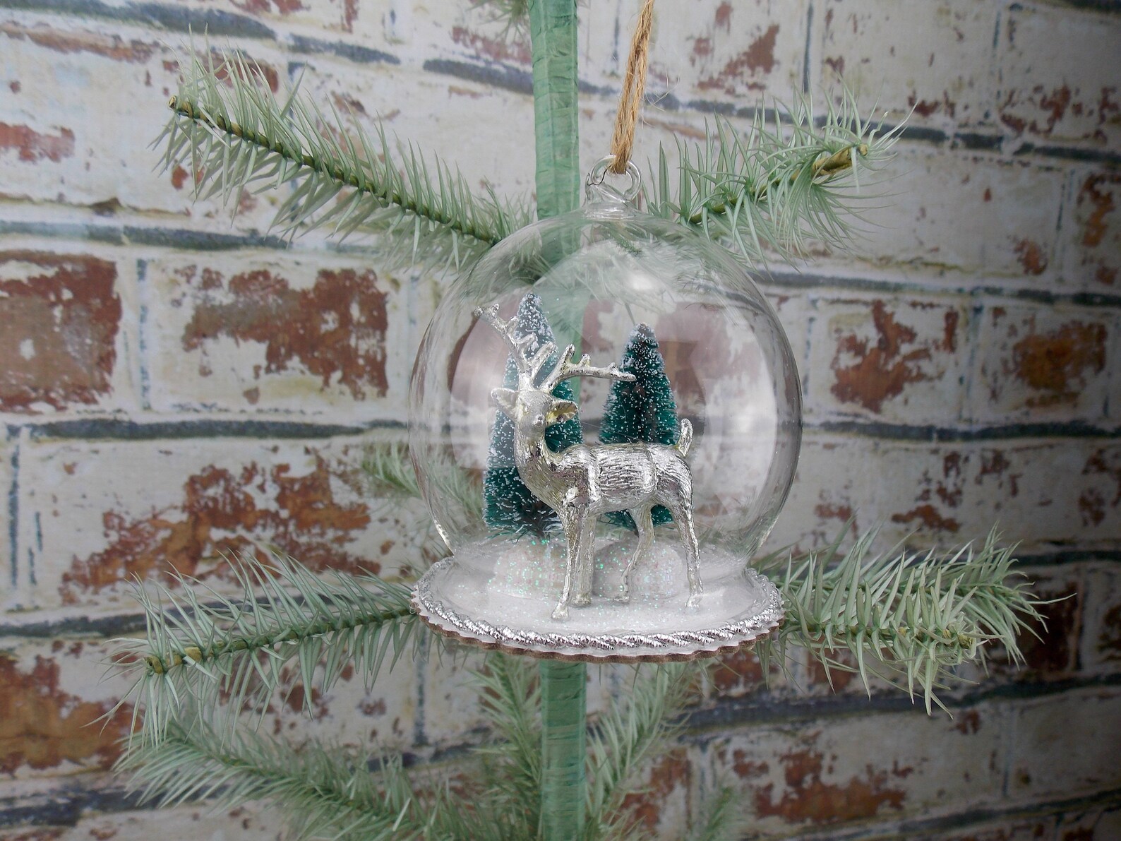 Silver Stag Silver Deer Harry Potter Stag Patronus Ornament - Etsy