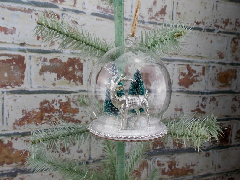 Silver Stag Silver Deer Harry Potter Stag Patronus Ornament - Etsy
