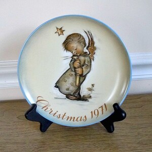 Angel, Christmas Angel, Plate, Hummel Christmas Plate, Hummel, Home ...
