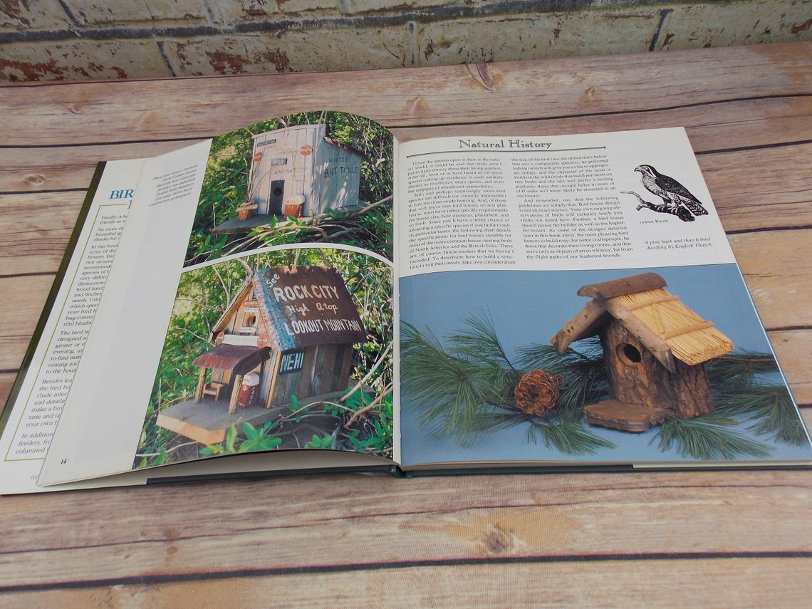 The Bird House Book How to Build Fanciful Bird Houses and - Etsy