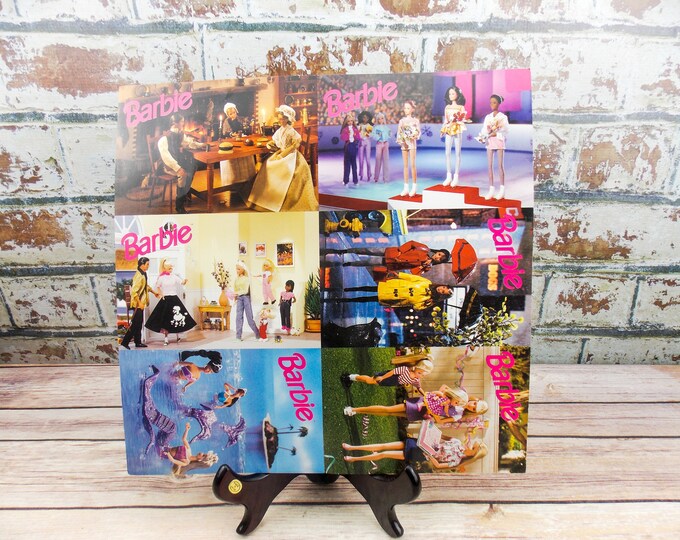 Vintage Barbie and Friends Postcards, Barbie and Friends Book Club ...