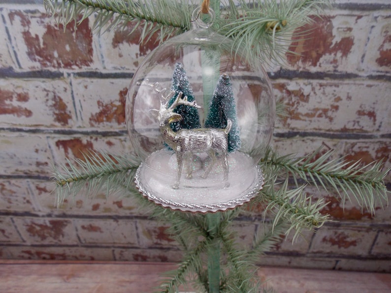 Silver Stag Silver Deer Harry Potter Stag Patronus Ornament - Etsy