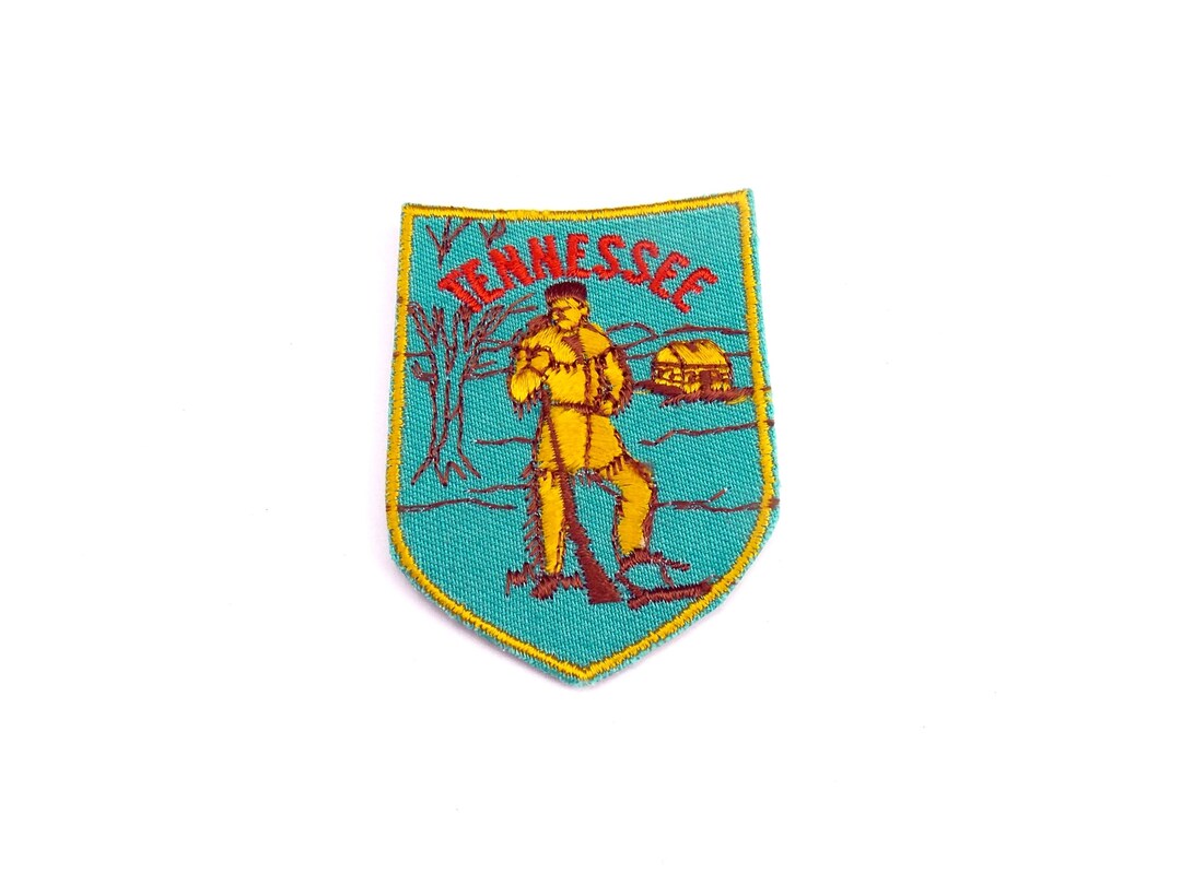 Vintage Tennessee Patch, Voyager Travel Patch, Souvenir Patch, State ...