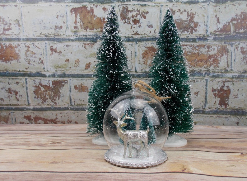 Silver Stag Silver Deer Harry Potter Stag Patronus Ornament - Etsy