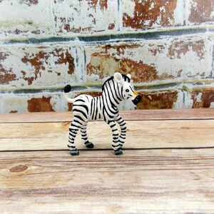Vintage Plastic Zebras, 1996 Safari Ltd Zebras, Toy Zebras, Zebra Herd ...