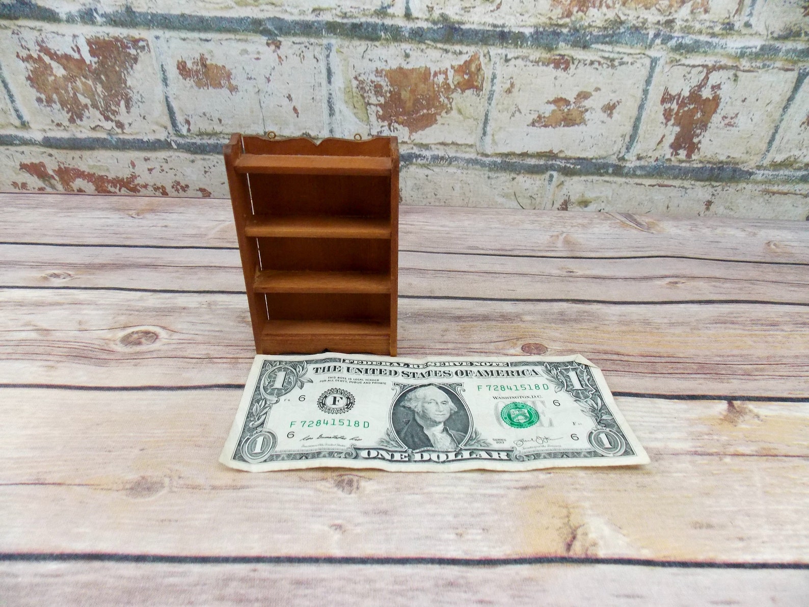 Shackman Miniature Wood Dollhouse Furniture Shelves - Etsy