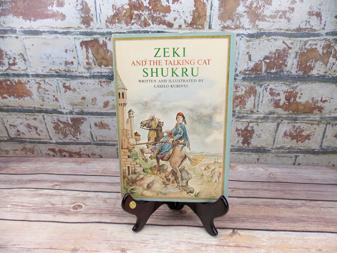 Zeki and the Talking Cat Shukru, Laszlo Kubinyi, 1970, First Printing ...