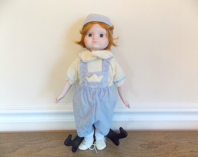 Music Box Doll, Vintage Doll, Heritage Porcelain Doll, It's a Small ...