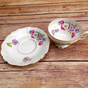 Vintage Occupied Japan Tea Cup Set, Floral Tea Cup, Tea Cup, Vintage ...