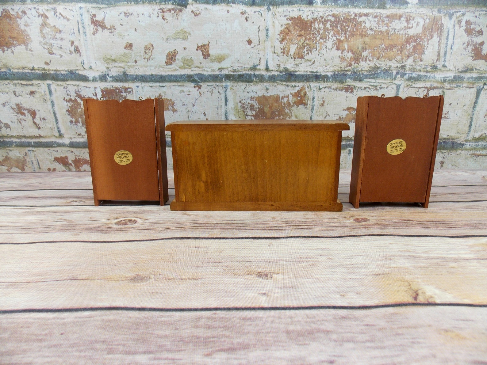 Shackman Miniature Wood Dollhouse Furniture Shelves - Etsy