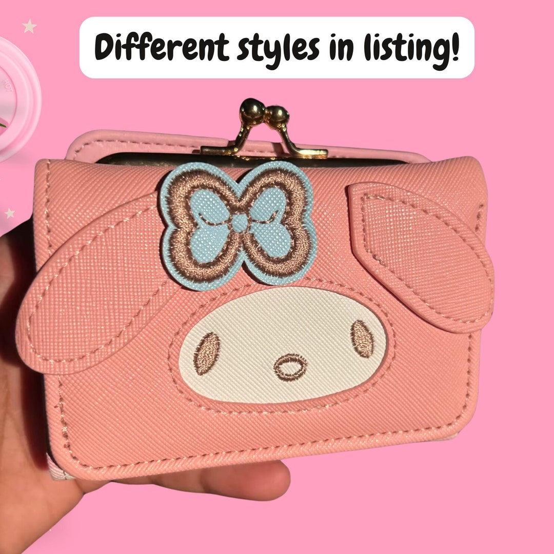 Sanrio Anime Wallets, Kawaii Wallet, My Melody, Kuromi, Hello Kitty ...