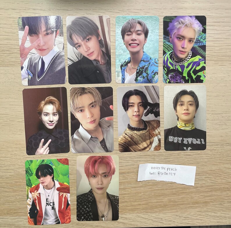 NCT 127 & NCT DREAM Official Photocards Kpop Pc - Etsy
