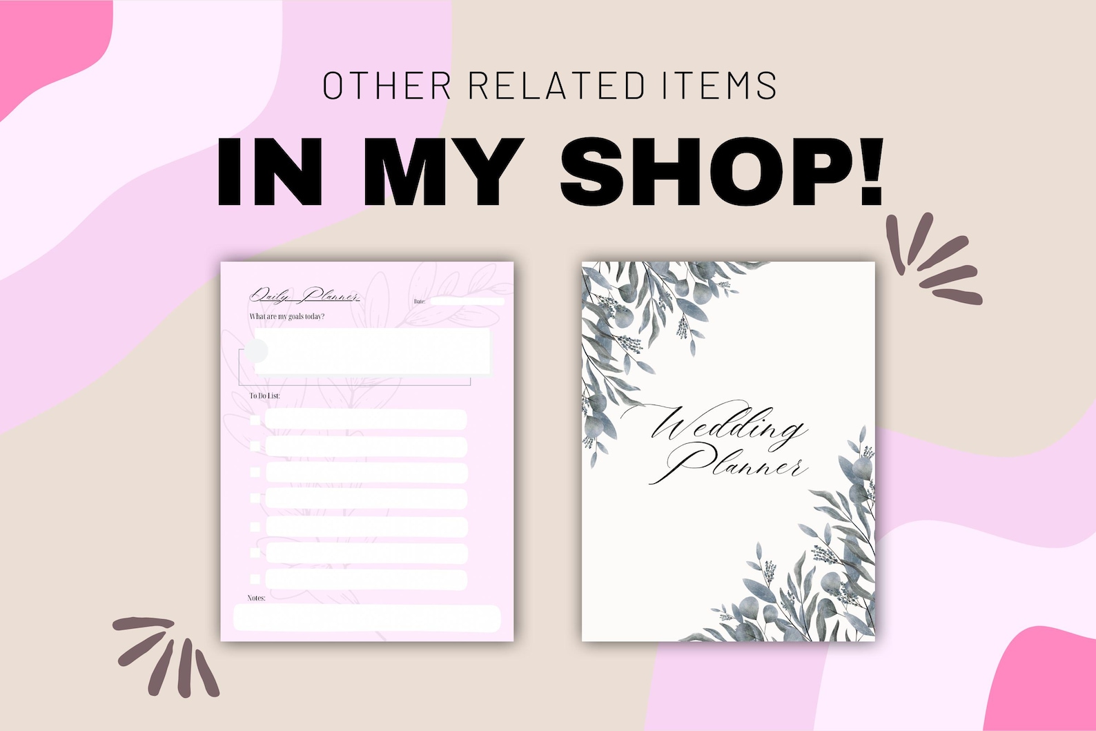 Daily Wellness Planner Printable PDF Routine Fitness Habit Mood Tracker ...