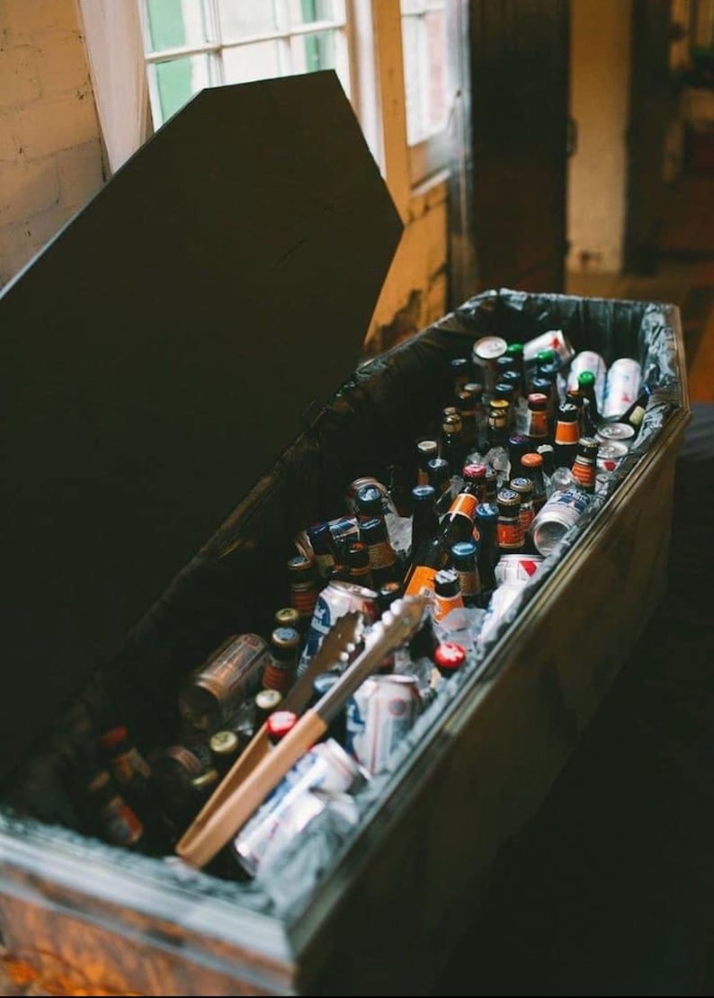 Coffin Shaped Cooler - Etsy