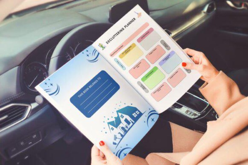 2026 ADHD Cleaning Planner, Editable Canva Template Digital Download - Etsy