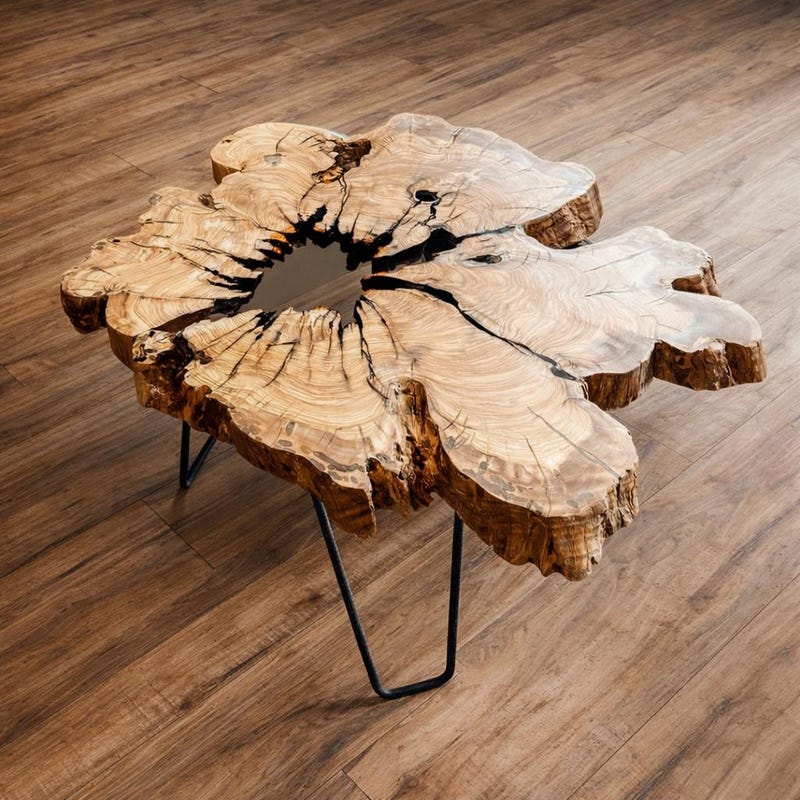 Tree in Resin Table - Etsy UK