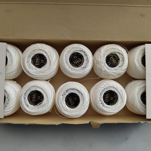 Ecru Cotton Thread - Etsy