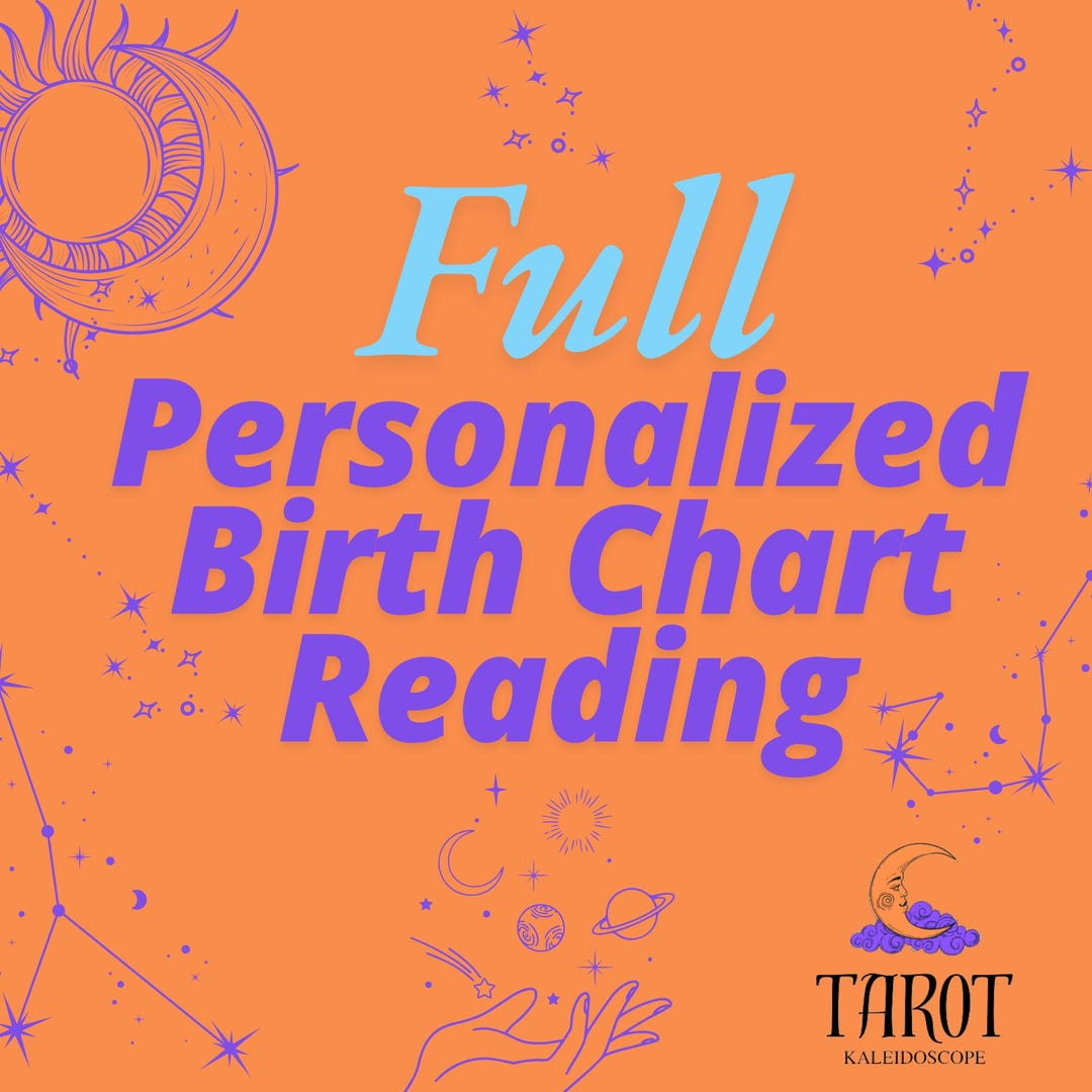 In Depth Natal Chart Reading, Natal Chart Analysis, Astrology Report ...