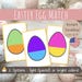 Easter Egg Match | Easter Egg Color Matching Game | Printable Plastic ...