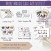 Mardi Gras Matching Activity | 12 Puzzle Pairs | Color Matching ...