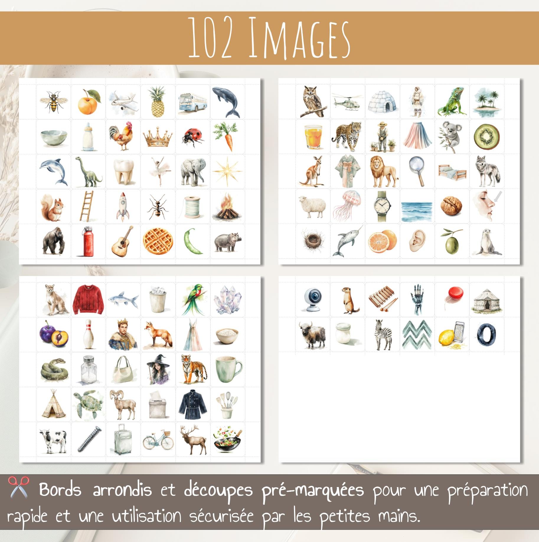 French Beginning Sounds Matching | Matching Initial Sounds | Phonics ...