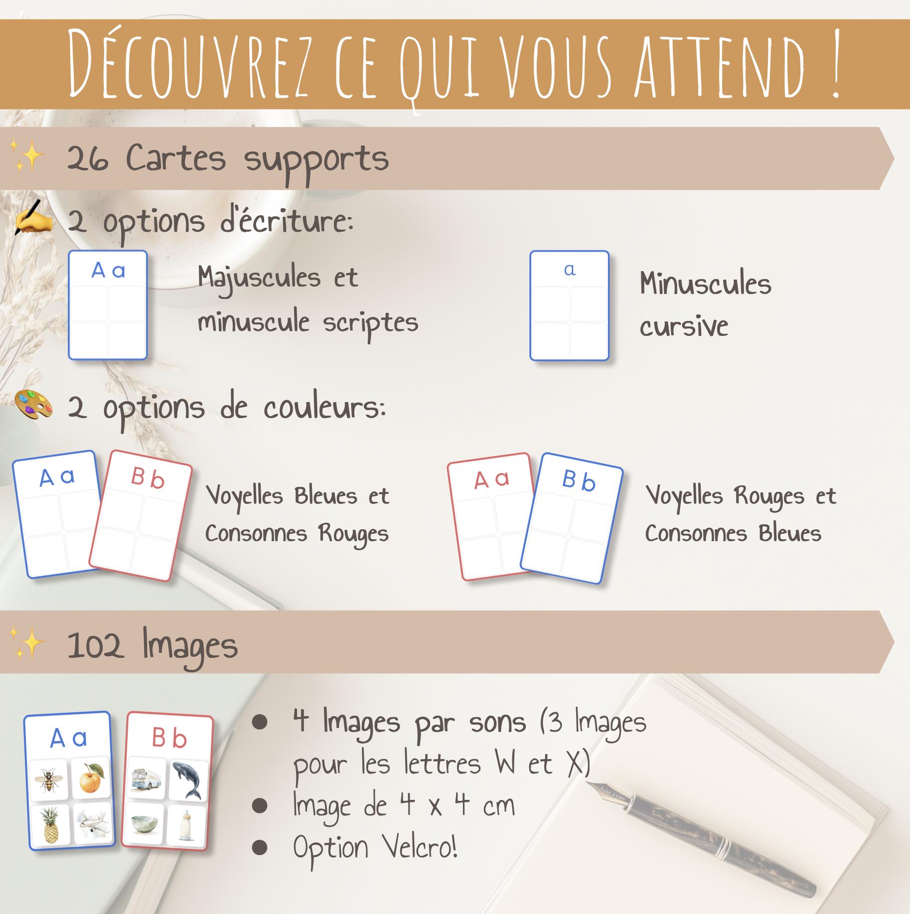 French Beginning Sounds Matching | Matching Initial Sounds | Phonics ...