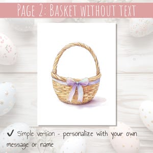 Easter Fingerprint Basket Craft for Kids | Happy Easter Fingerprint Art ...