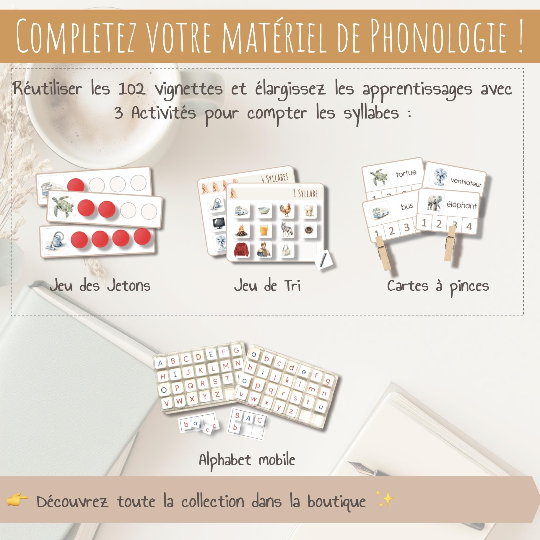 French Beginning Sounds Matching | Matching Initial Sounds | Phonics ...