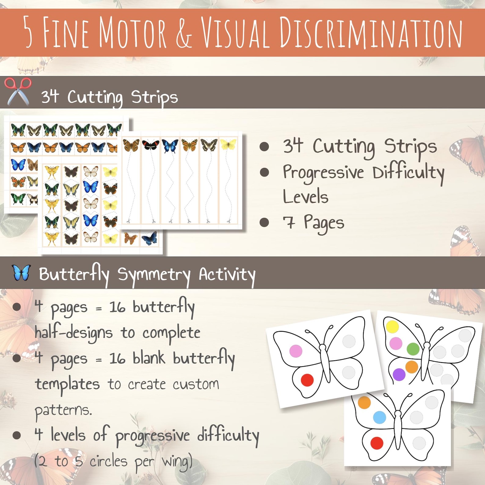 Butterfly Unit Study | 12 Hands-on Montessori Spring Activities PDF ...