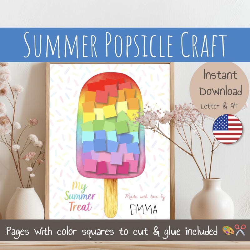 Popsicle Wall Art - Etsy