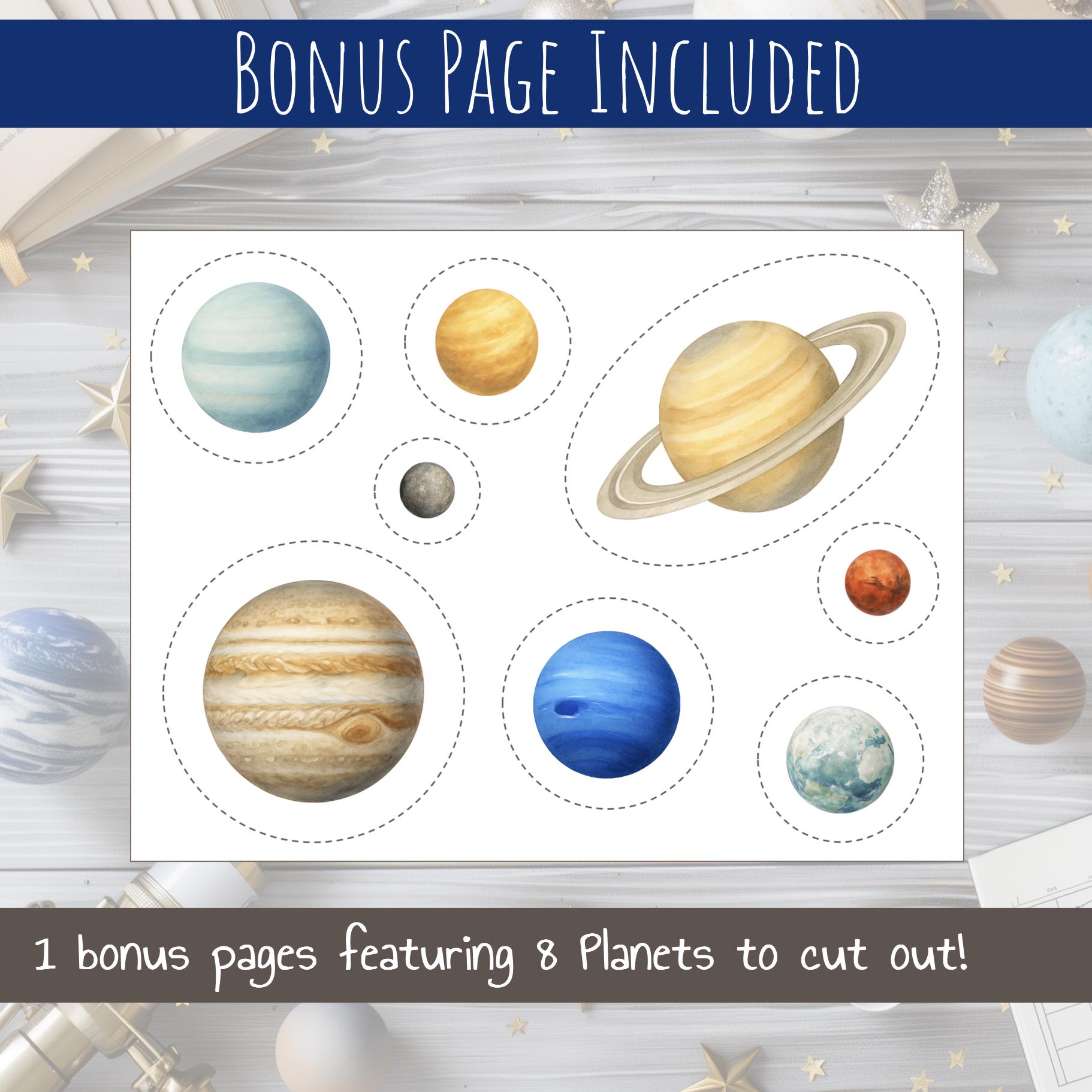 Solar System Cutting Strips | Scissor Skills | Space and Planets ...