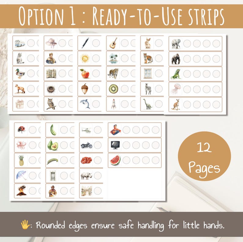 Syllable Counting Strips | Phonics Cards | Syllable Activity ...